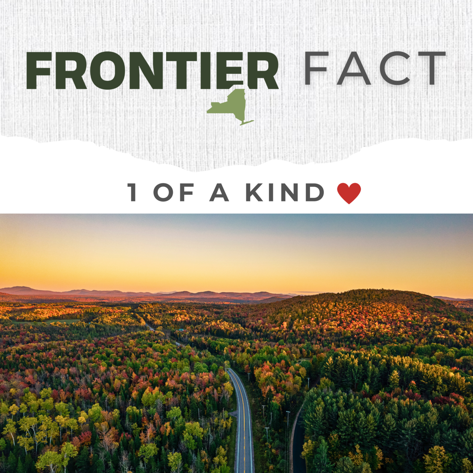 Frontier Fact: 1 of a Kind - Adirondack Frontier Franklin County